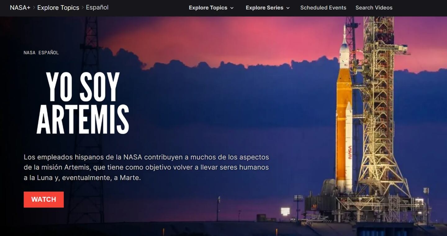 NASA+: Cómo entrar al streaming de la NASA (y 5 contenidos en español ...