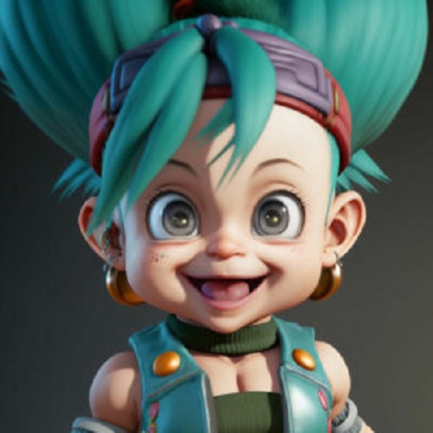 Inteligencia artificial imagina a Bulma como una bebé y los fans exigen ...