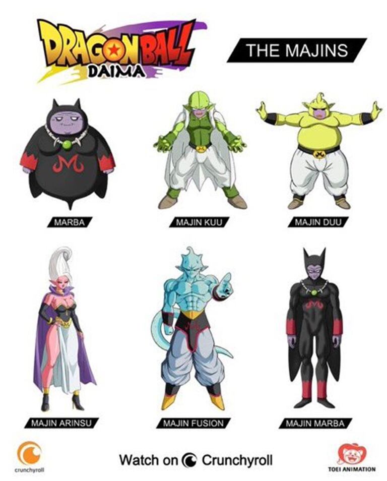 Dragon Ball Daima no solo tendrá a Majin Kuu: Estos son todos los ...