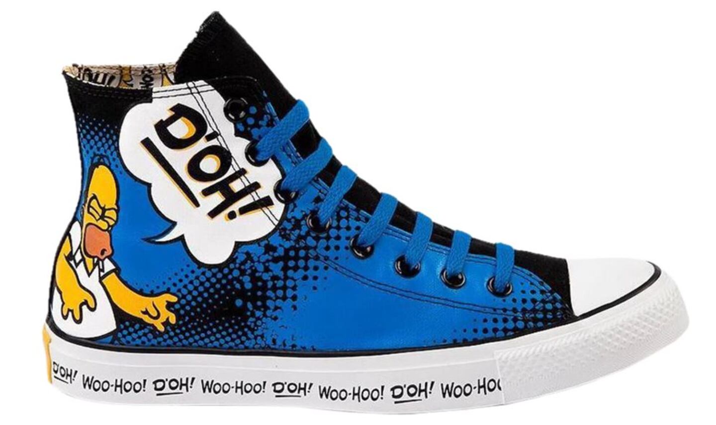 The Simpsons x Chuck Taylor All Star High, cuatro modelos de Converse ...