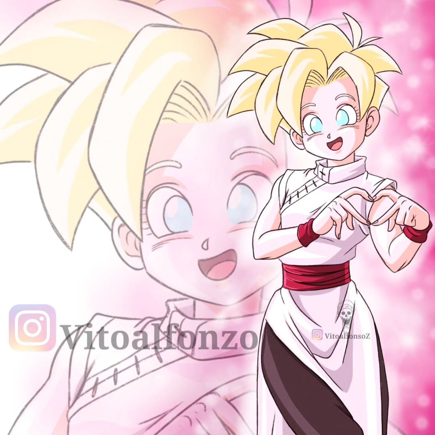 Dragon Ball Z libera una versión femenina de Gohan Super Saiyajin que te deja sin palabras ...