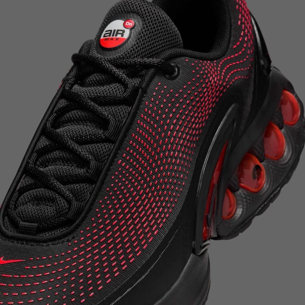 Nike viste sus Air Max Dn con la combinación de colores ‘Bred’ para ...