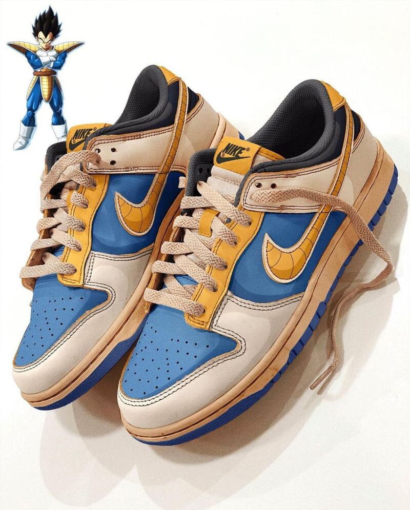 What the DBZ, el nuevo concepto de zapatillas Nike sobre Dragon Ball Z – FayerWayer