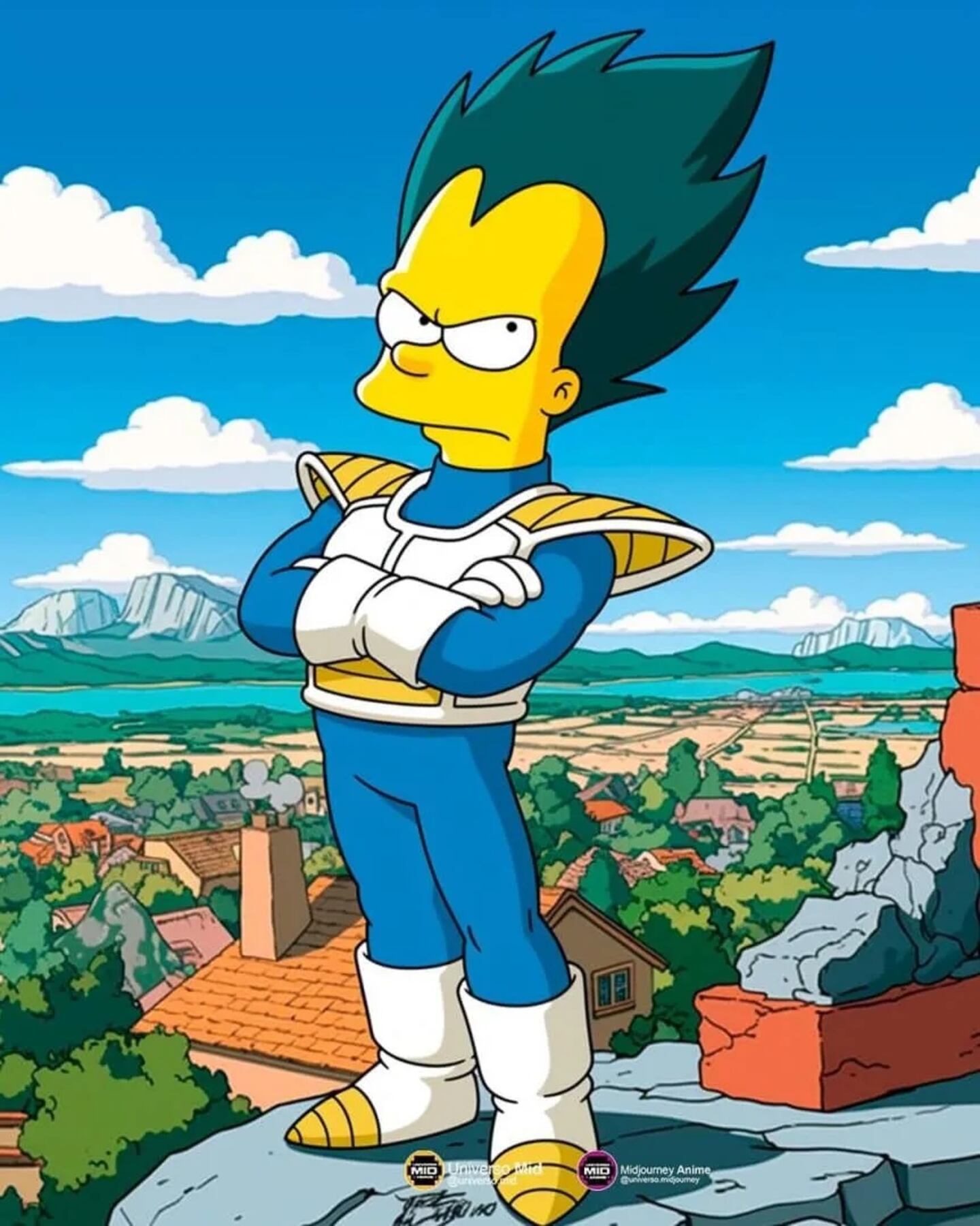 Así se verían los Guerreros Z de Dragon Ball si vivieran en el universo ...