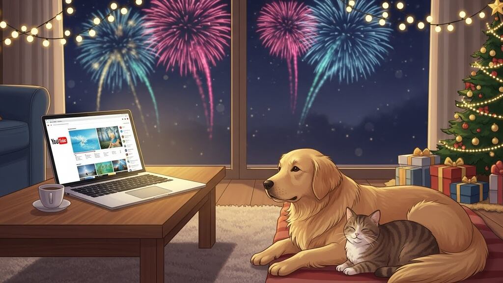 Videos de YouTube para calmar perros y gatos por pirotecnia – FayerWayer