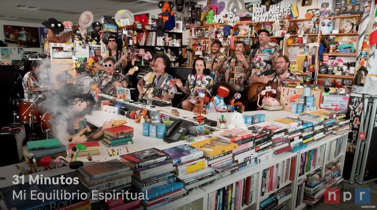 31 Minutos Tiny Desk: mensaje migratorio y setlist completo en su debut en NPR – FayerWayer