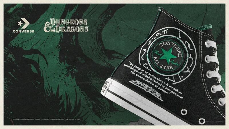 Cómo son las Converse x Dungeons & Dragons: La colaboración que celebra ...