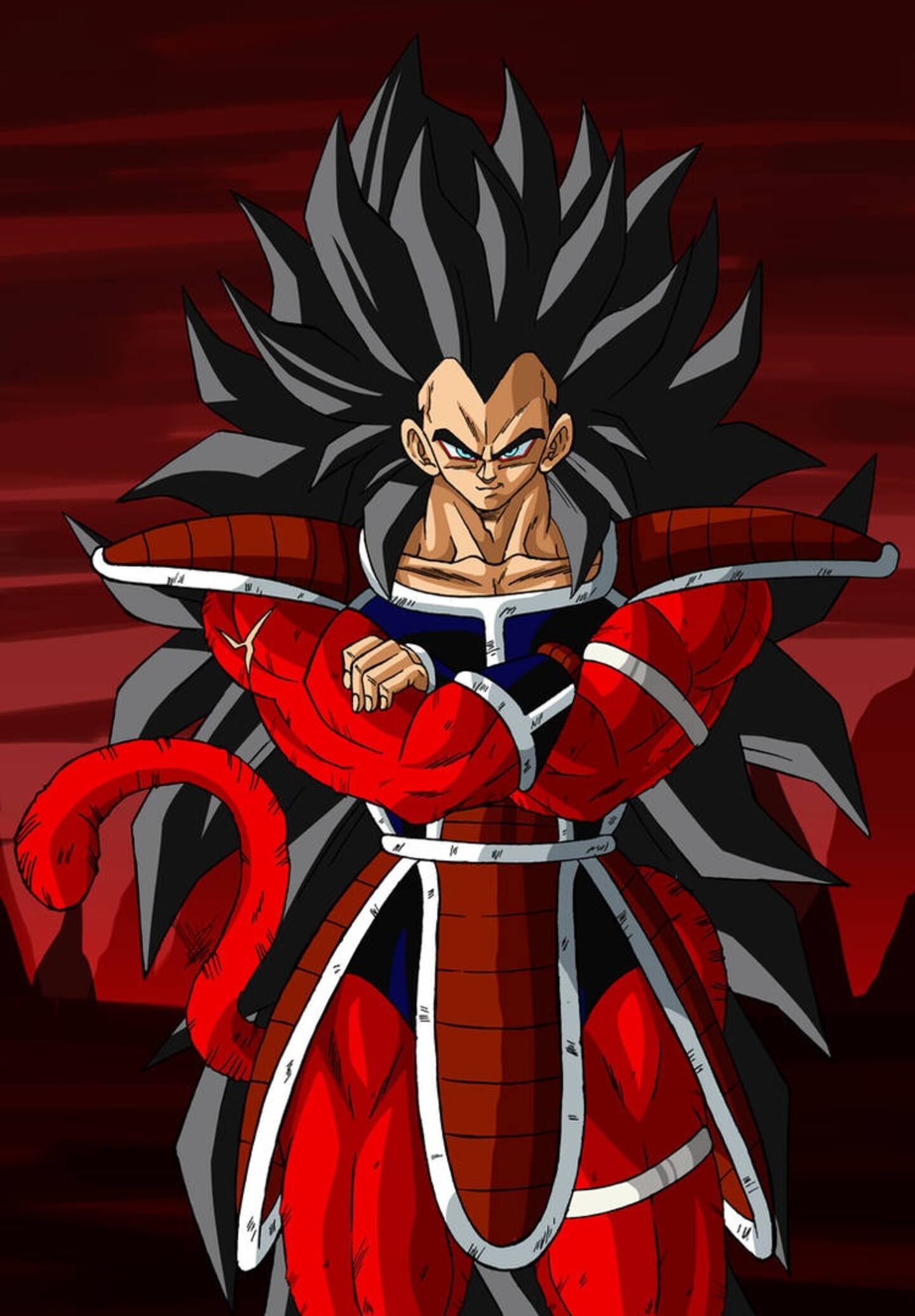¿Raditz Super Saiyajin 4 es un personaje real de Dragon Ball? Esto es ...