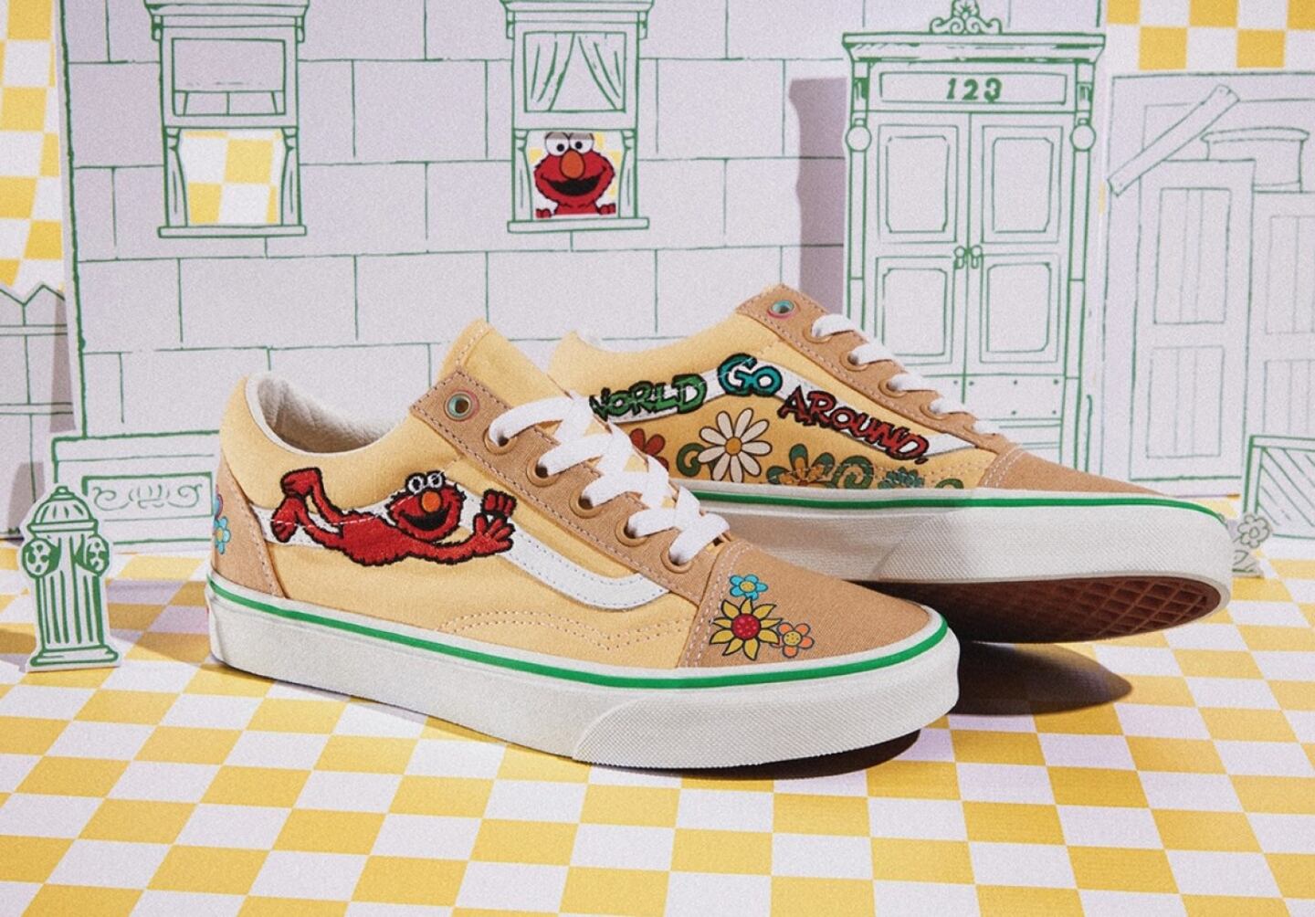 Plaza Sésamo x Vans, una colección de zapatillas para toda la familia ...