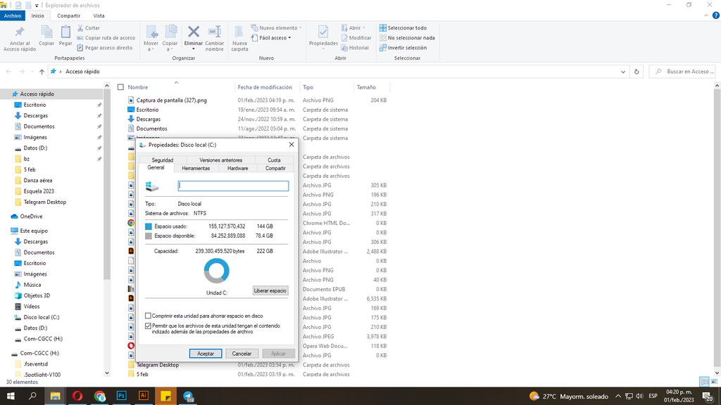Windows: cómo revisar cuánto espacio queda de almacenamiento en tu computadora – FayerWayer