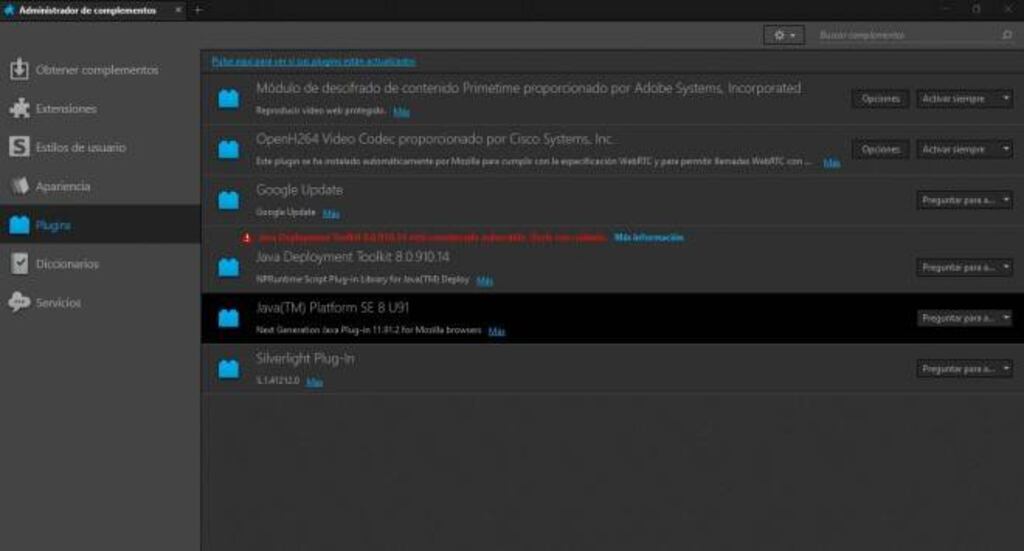 Java: el último adiós del plugin para navegadores [FW Guía] – FayerWayer