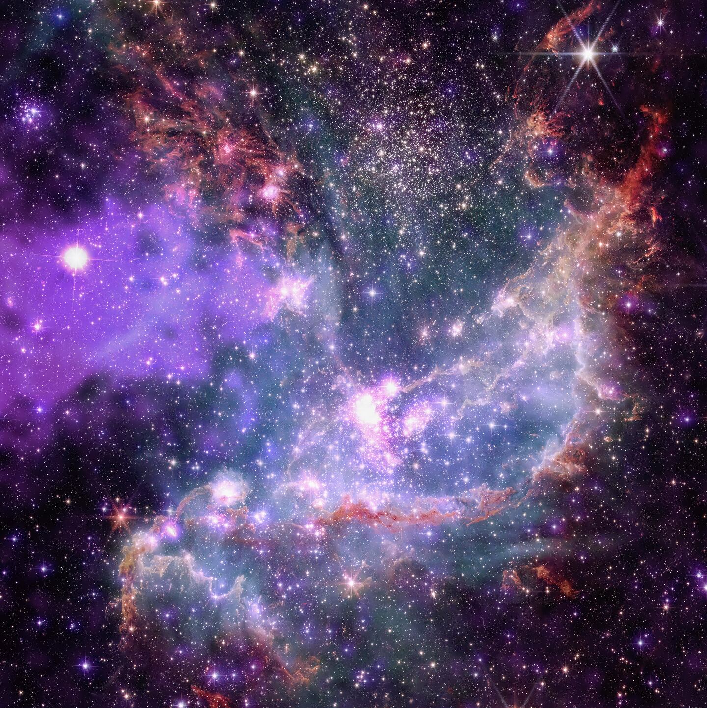 Arte en el Universo: NASA comparte nuevas imágenes captadas por el ...
