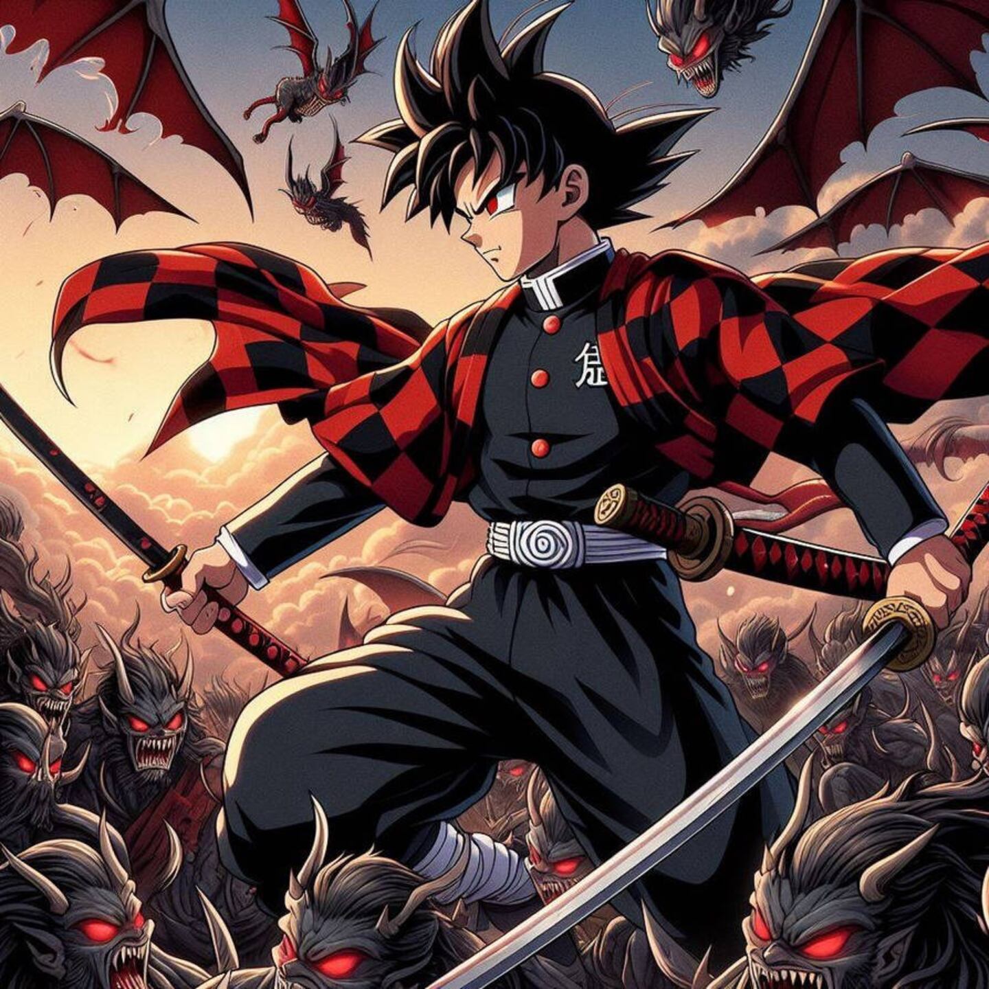 Goku se transforma en un brutal cazador de demonios, gracias a este ...