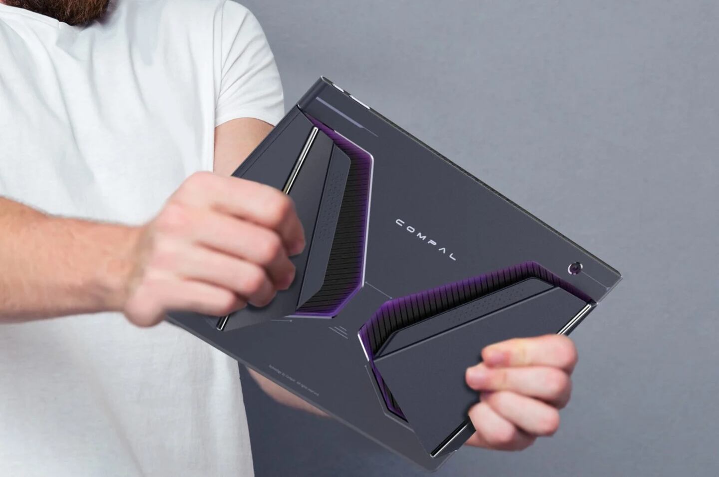 Compal Rover Play: la tablet gamer con su mando posterior que emula a ...