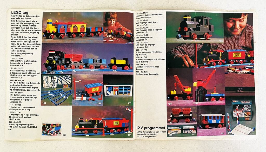 Catálogo de LEGO de 1972 muestra la diferencia de sus viejos sets con ...