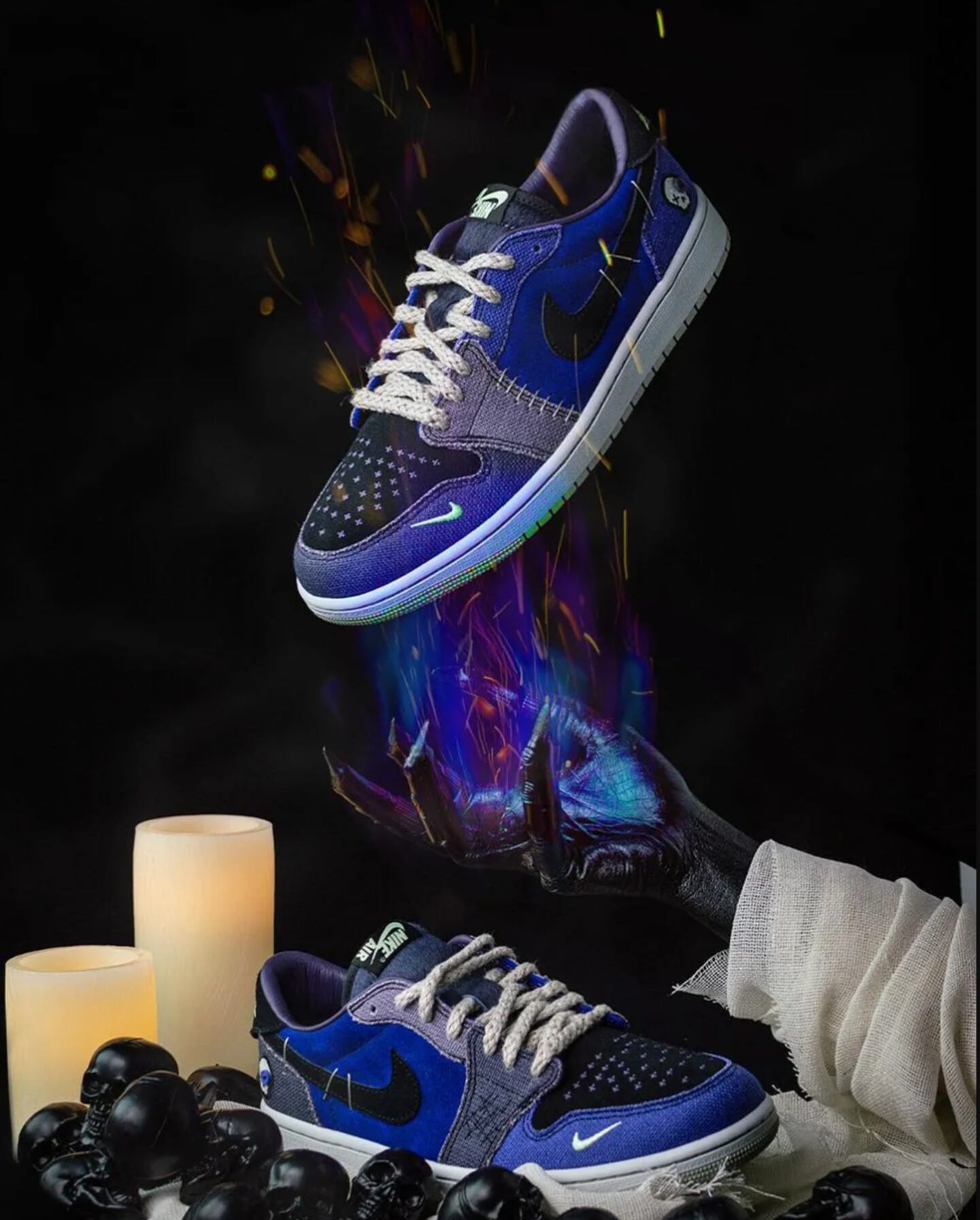 Las nuevas Air Jordan 1 Low OG ‘Voodoo’ azules: Un hechizo de estilo ...