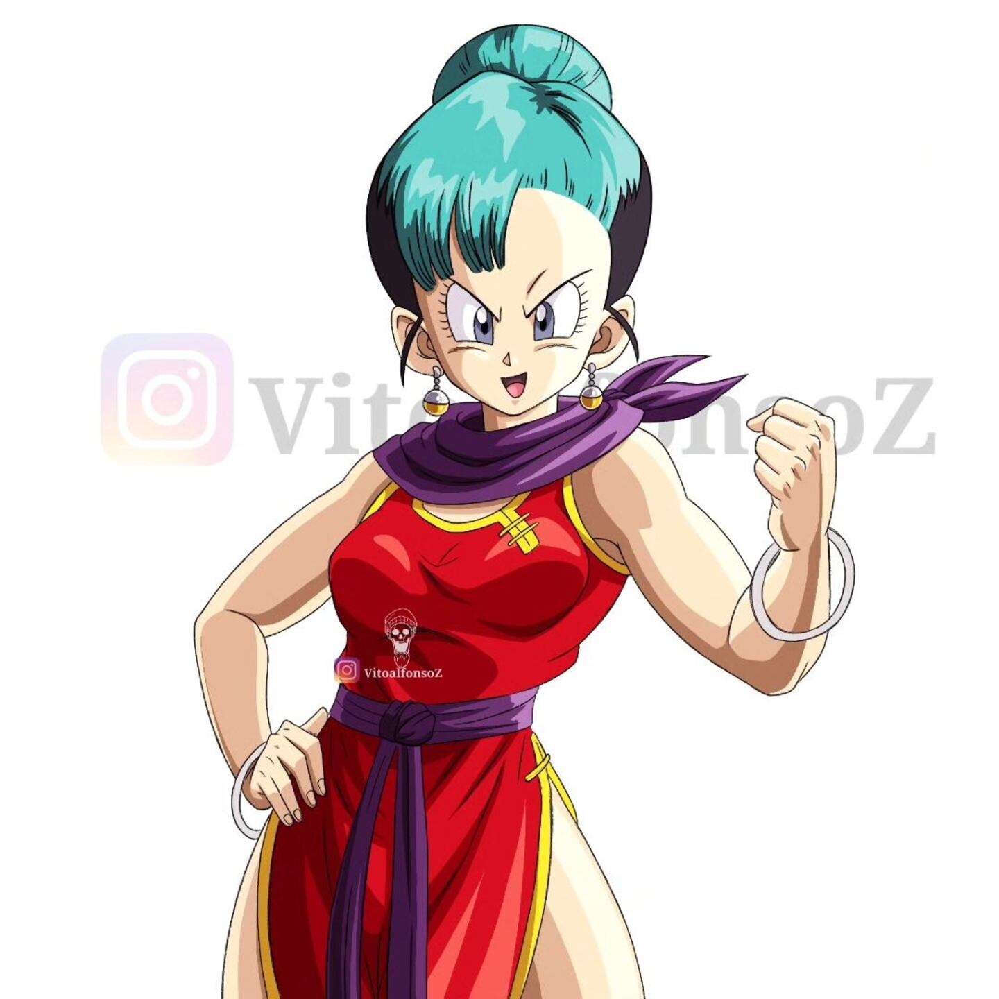 Dragon Ball muestra cómo se vería la fusión entre Milk y Bulma con Aros ...