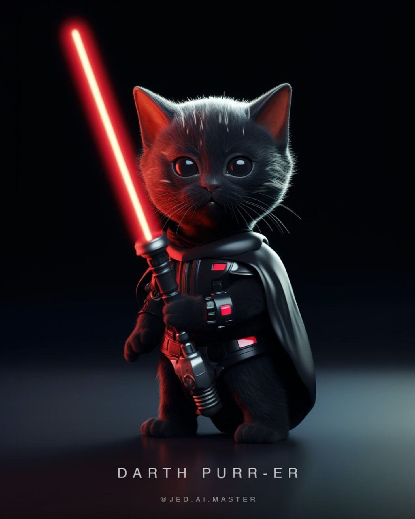 Inteligencia Artificial crea a los personajes de Star Wars como tiernos gatitos – FayerWayer
