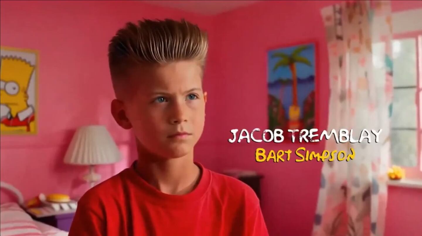 Adam Sandler interpreta a Homero en este live action de los Simpson ...