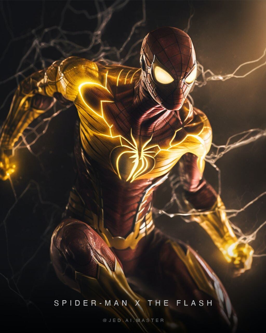 Spider-Man x The Flash: Así imagina la Inteligencia Artificial la ...
