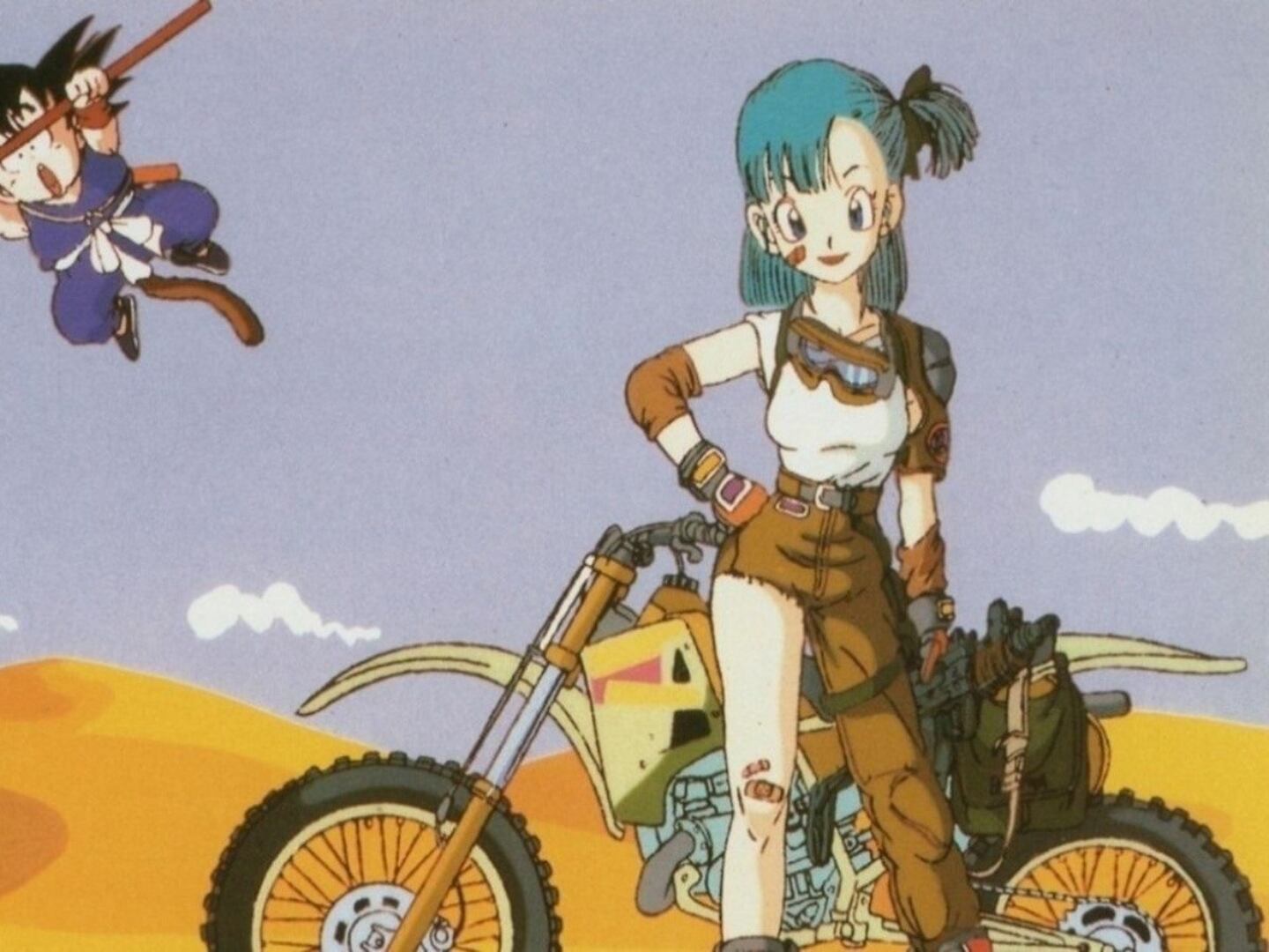 Dragon Ball: Bulma y Goku lucen muy diferentes en los bocetos ...